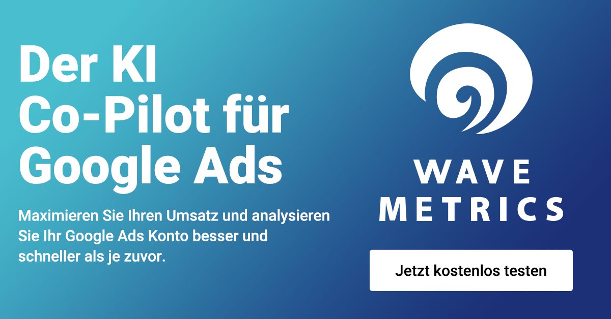 Wavemetrics AI | Ihr KI-Copilot für Google Ads PMax